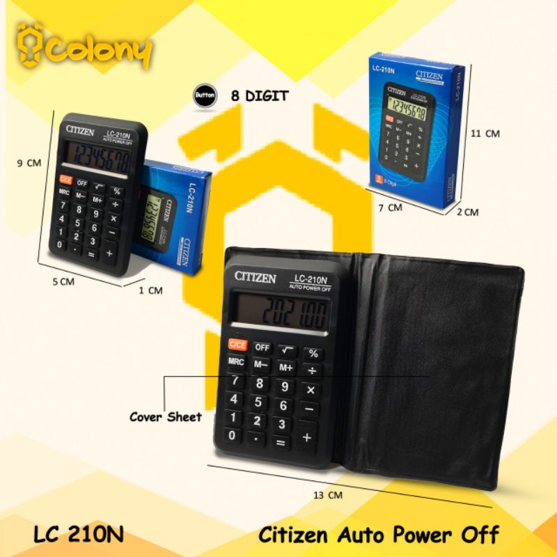 Jual Kalkulator Calculator Calkulator Kakulator Digital Dagang Sekolah ...