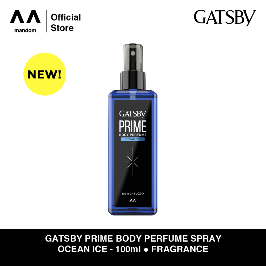 Jual GATSBY Prime Body Perfume Spray Ocean Ice | Shopee Indonesia