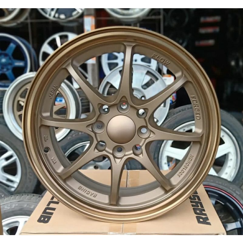 Jual Velg CE28 Bronze Ring 15 "Flow Forming" | Shopee Indonesia