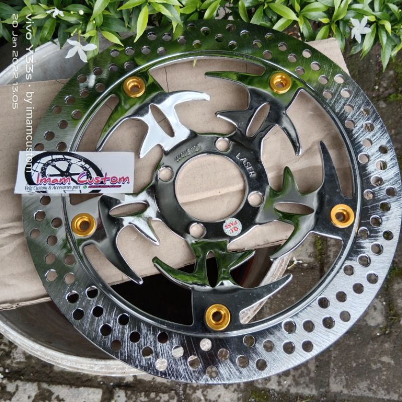 Jual Piringan cakram supra x 125 Kharisma 300mm jadul | Shopee Indonesia