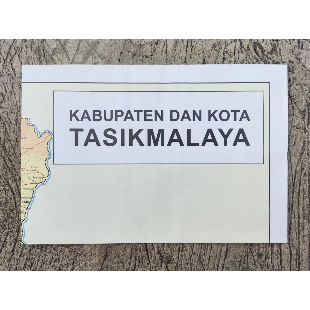 Jual Peta Kabupaten dan Kota Tasikmalaya | Shopee Indonesia