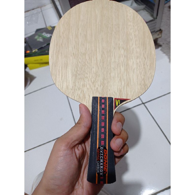 Jual KAYU TENIS MEJA DONIC OVTCHAROV SENSO CARBON ORIGINAL | Shopee Indonesia