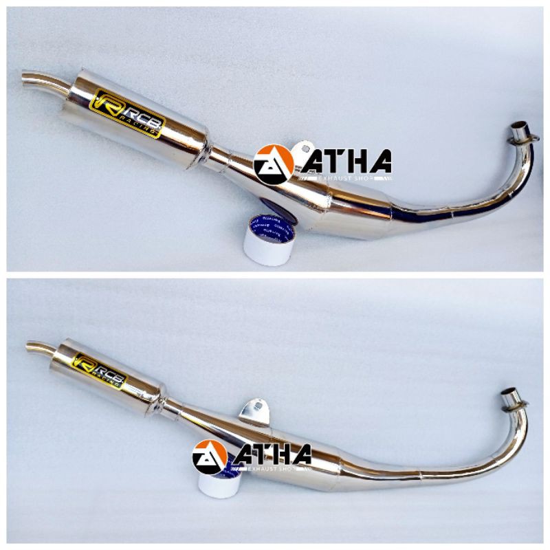 Jual Knalpot Satria 2 tak Satria R HIU LUMBA RCB chrome suara ...