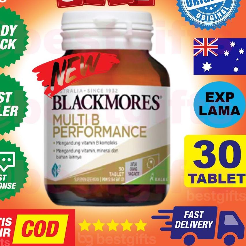 Jual Special BLACKMORES MULTI B PERFORMANCE 30 TABLET | Shopee Indonesia