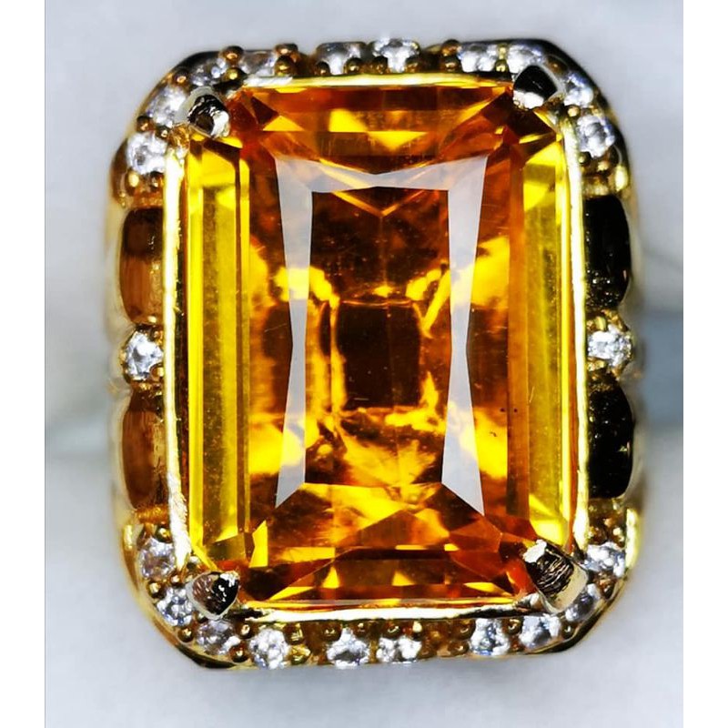 Jual Batu permata orange citrine jumbo super HQ terlaris dan termurah ...