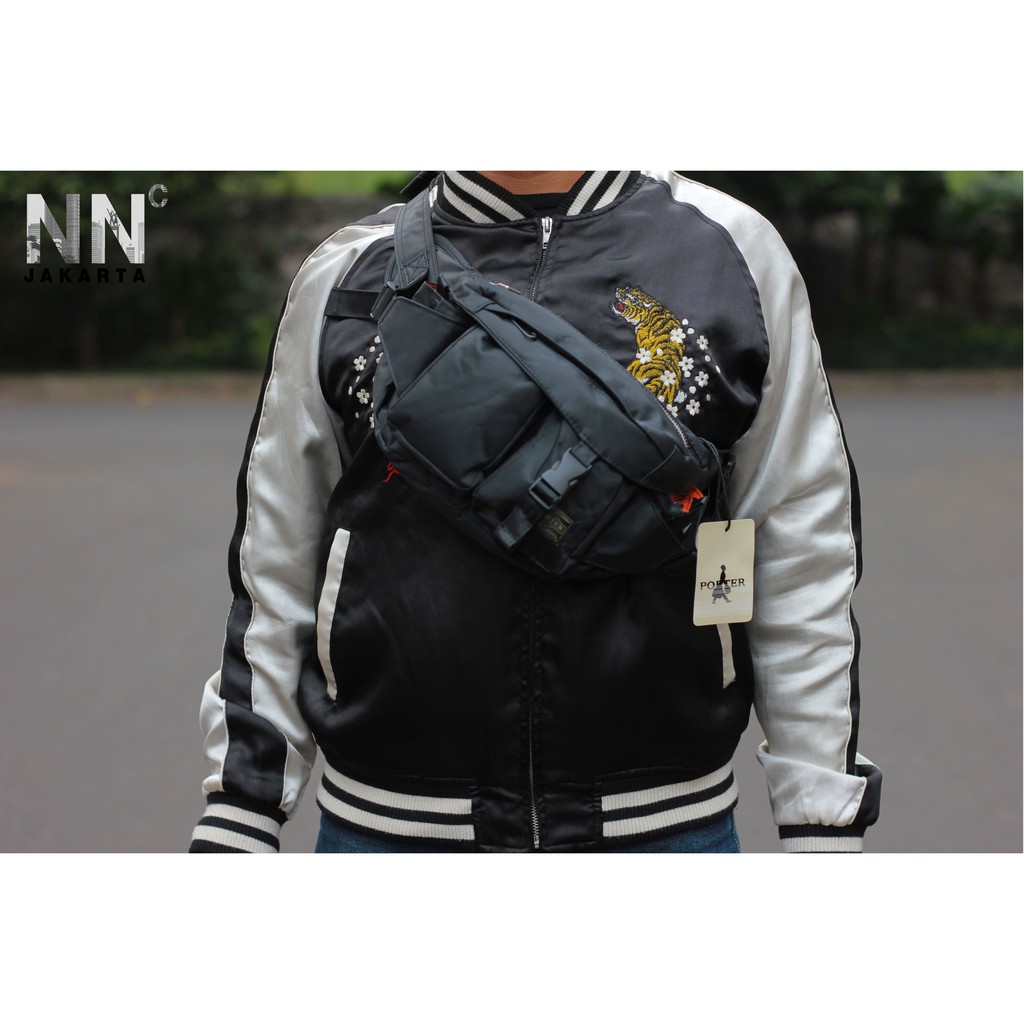 Jual Waist Bag Tanker 2 Way Porter Yoshida Tokyo Japan | Shopee Indonesia