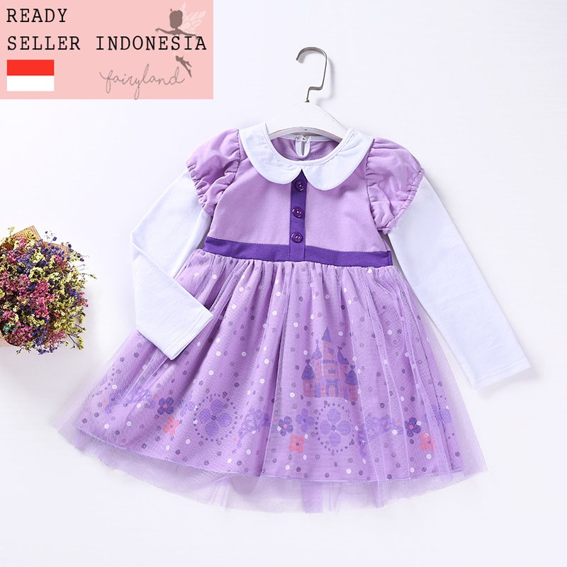 Jual Fairyland | Kostum Ulang Tahun Dress Putri Princess Sofia The First Import Gaun Ultah Anak ...