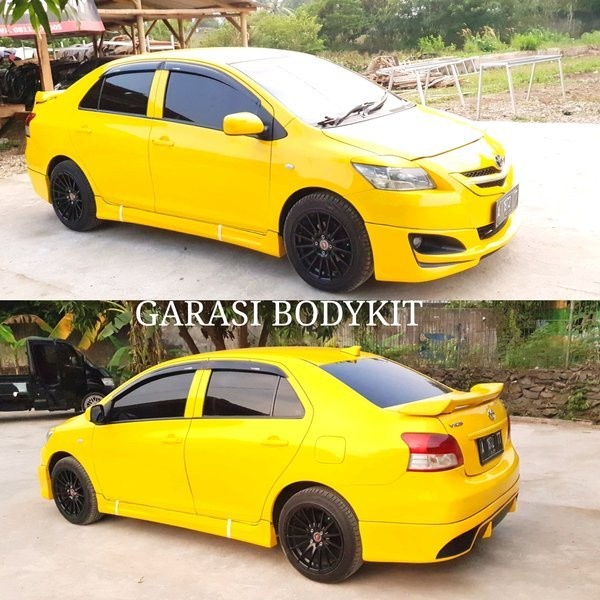 Jual bumper bodykit toyota vios viper bodikit vios body kit vios grade ...