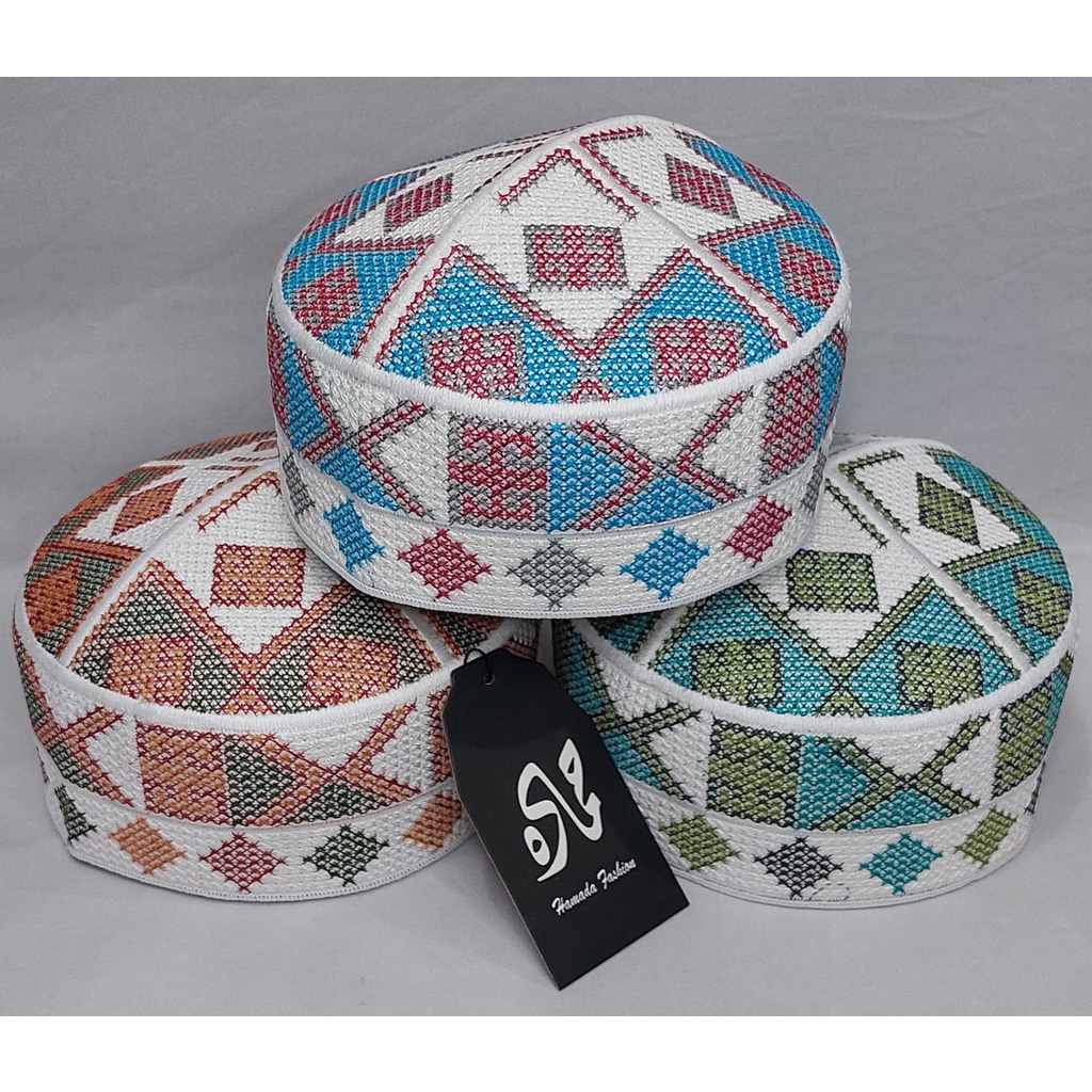 Jual Peci Pakistan Full Bordir Original / Peci Premium / Peci Exclusive ...