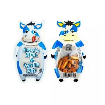 Jual Biskitop Biscuit Sapi stik dengan Colekan Dip Coklat I Biskuit ...