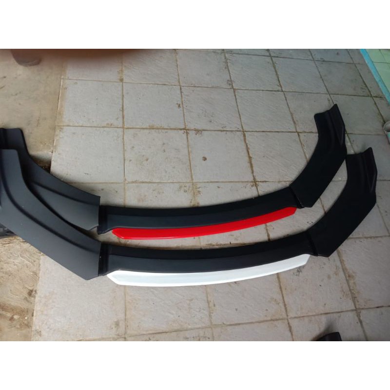 Jual winglet universal Lis merah dan putih | Shopee Indonesia