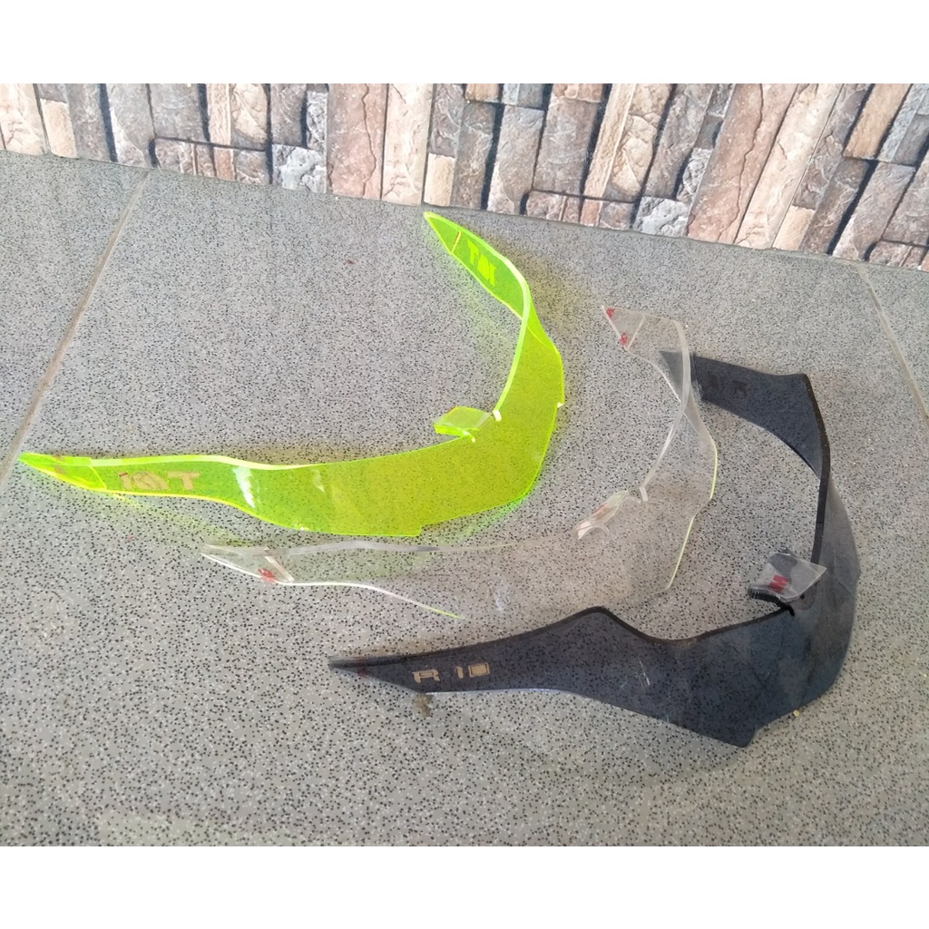 Jual Spoiler Helm KYT R10 || Variasi tanduk KYT || R10 helmet ...