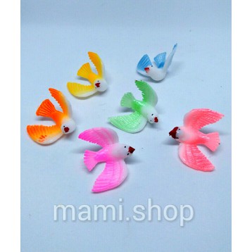 Jual Topper / Hiasan / Aksesoris Kue Tart Ulang Tahun Burung Burung ...