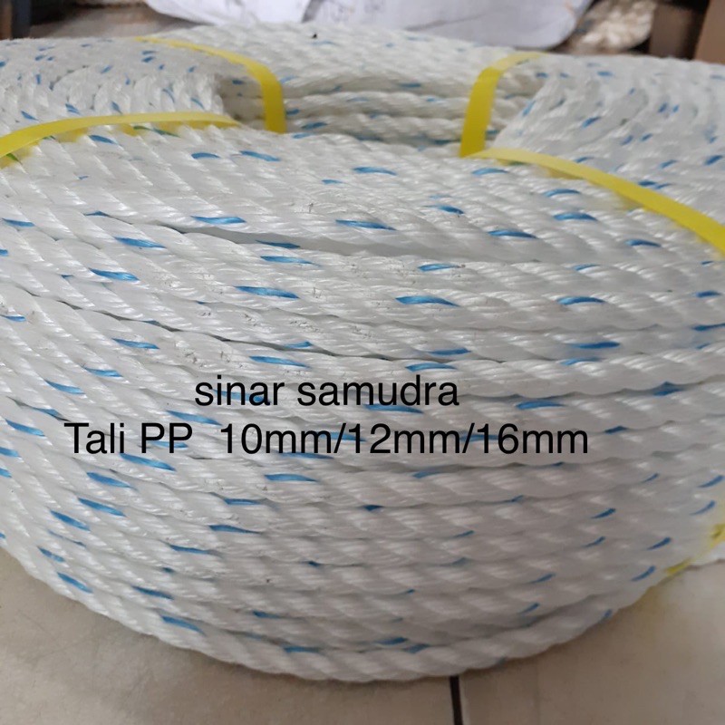 Jual Tali PP polypropylene 10/12/16mm/meter | Shopee Indonesia