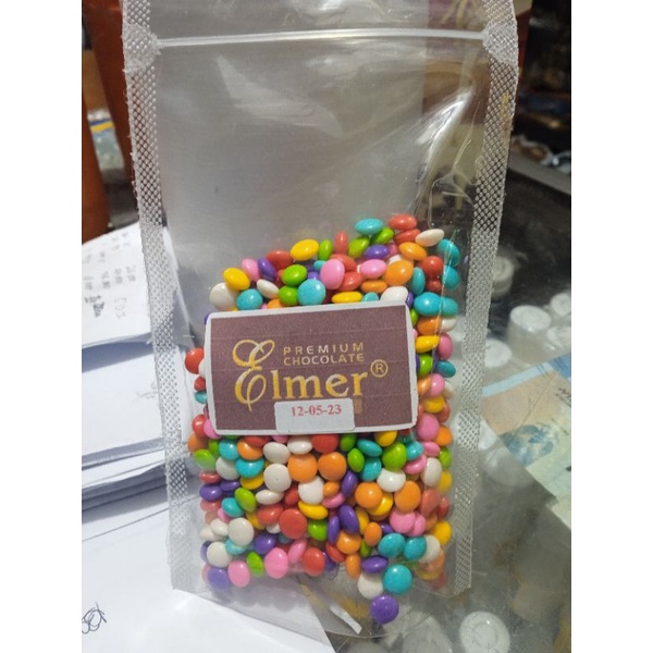 Jual CHOCO CHIPS ELMER 1/2 BULAT 100 GRAM | Shopee Indonesia