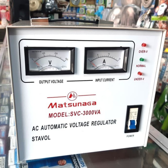 Jual Stabilizer Matsunaga 3000VA AC Automatic Voltage Regulator Stavol 3KVA | Shopee Indonesia