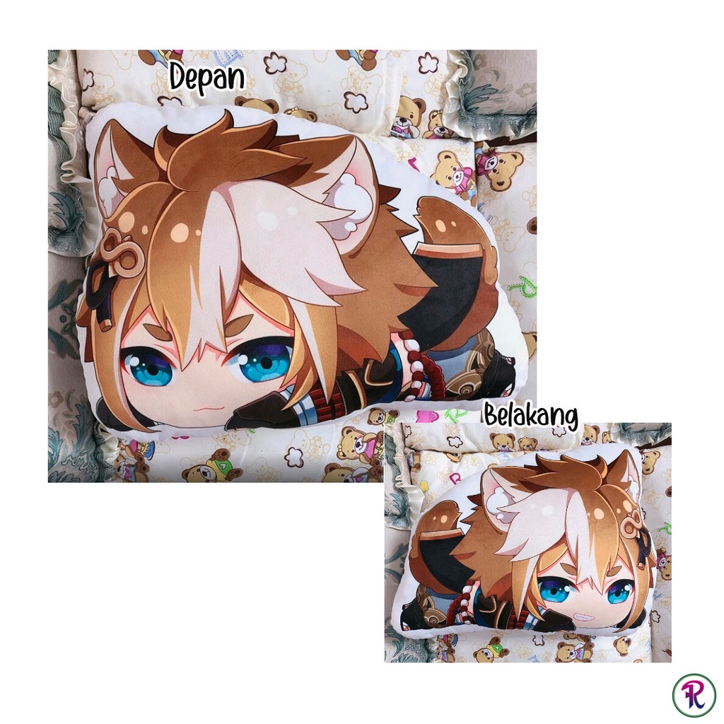 Jual Gorou Game Genshin Impact Plush doll Double Side 40cm | Shopee ...