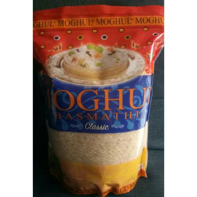 Jual Beras Moghul Basmathi 2kg Beras Basmati India | Shopee Indonesia