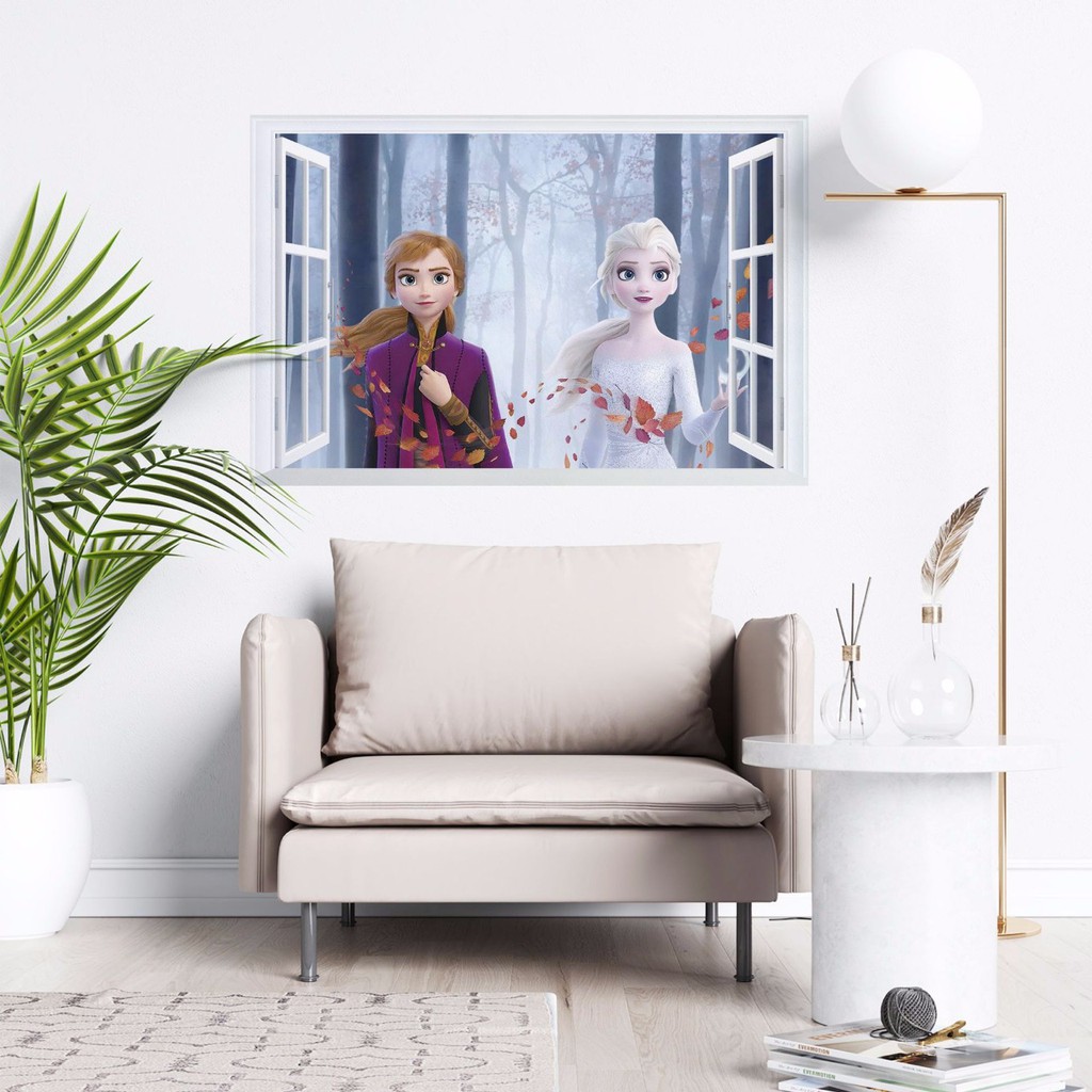 Jual STIKER DINDING FROZEN WALLSTICKER DINDING UK.43X65 FR5 BAHAN PVC ...