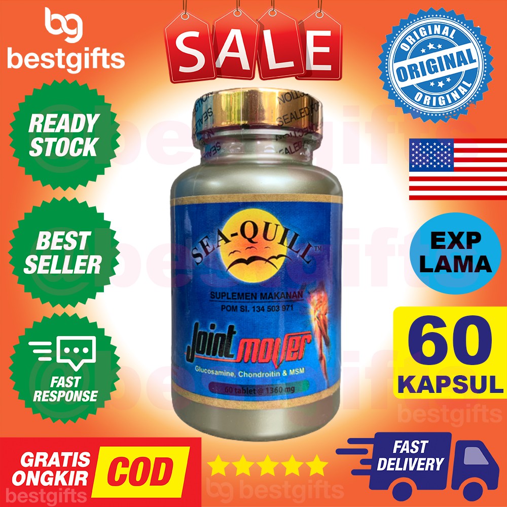 Jual SEA-QUILL SEAQUILL SEA QUILL JOINT MOVER 1500 MG GLUCOSAMINE ...