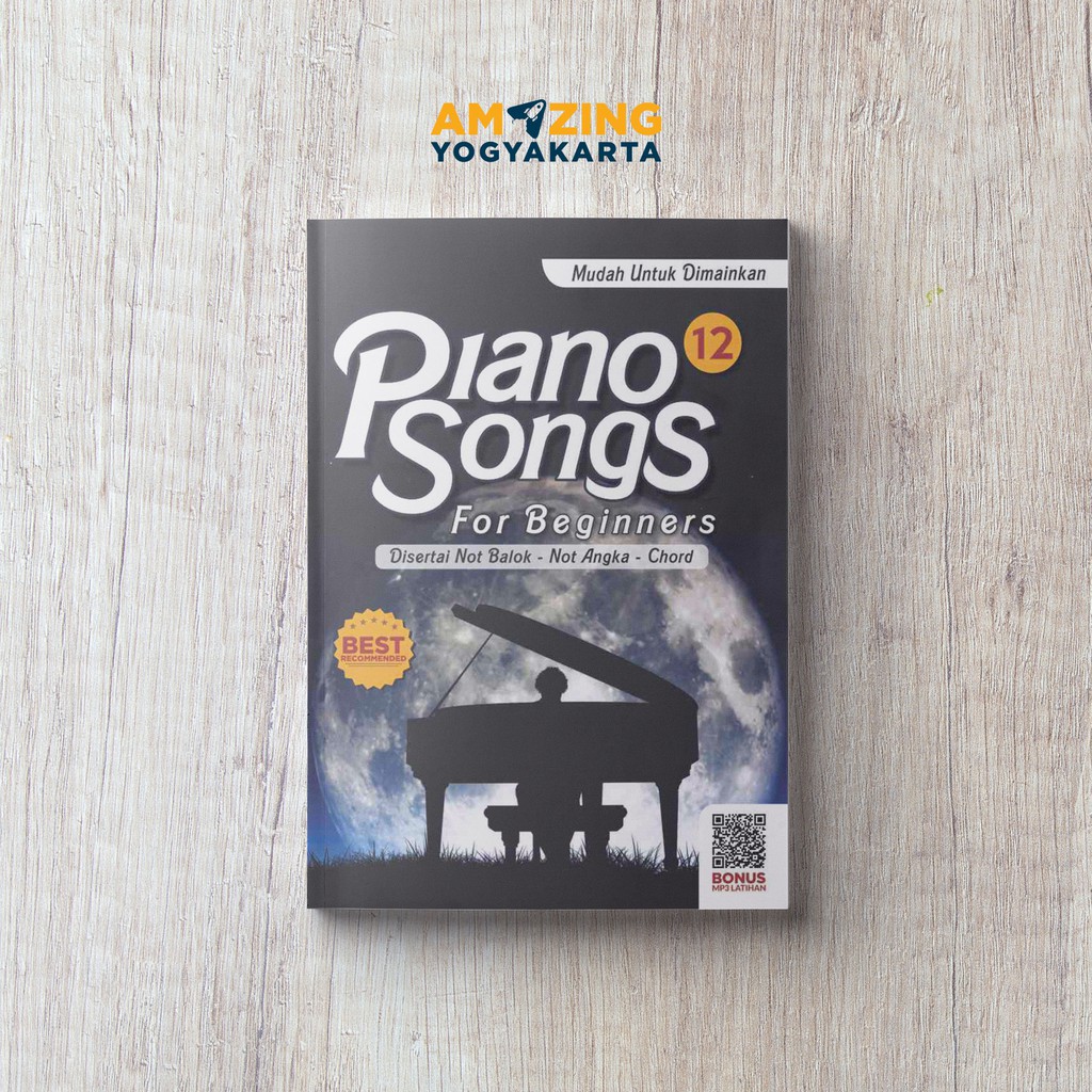 Jual Piano Songs For Beginners Vol. 12 | Shopee Indonesia