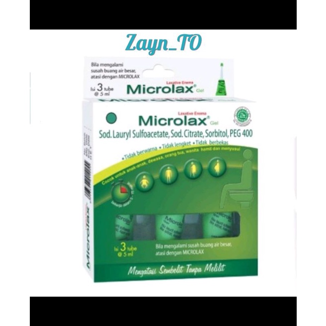 Jual Microlax gel 3 X 5 ml | Shopee Indonesia