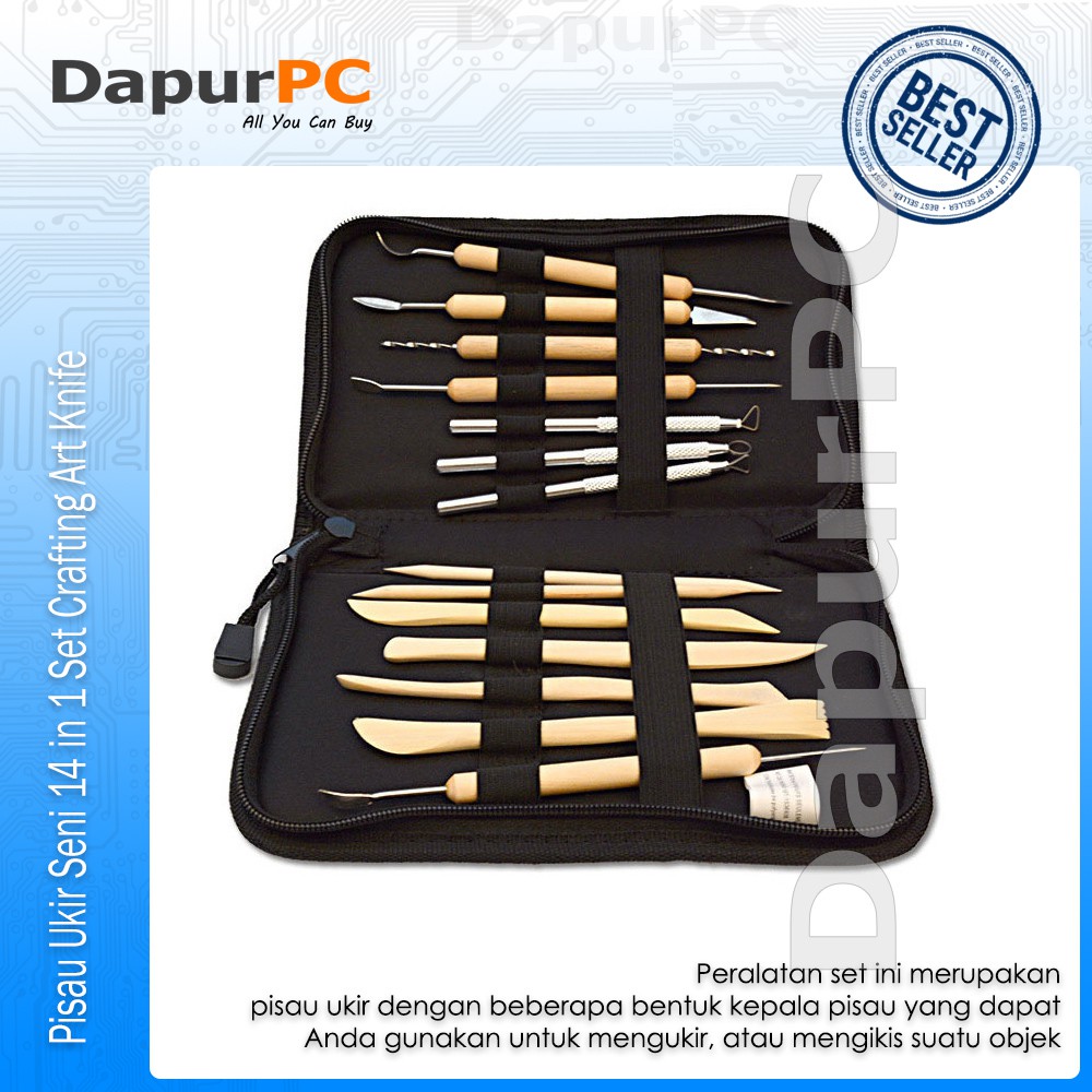 Jual Pisau Ukir Seni 14 in 1 Set Crafting Art Knife | Shopee Indonesia