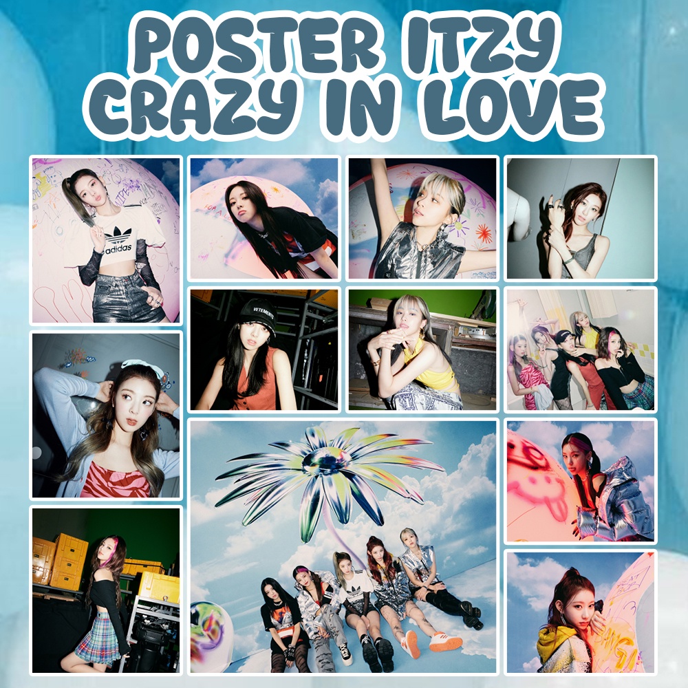 Jual Poster ITZY LOCO CRAZY IN LOVE - Poster Kpop A4 A5 A6 Murah (Part ...