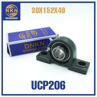 Jual Pillow Block UCP 206 NKN Diameter As 30 mm UC206 + P206 Original | Shopee Indonesia