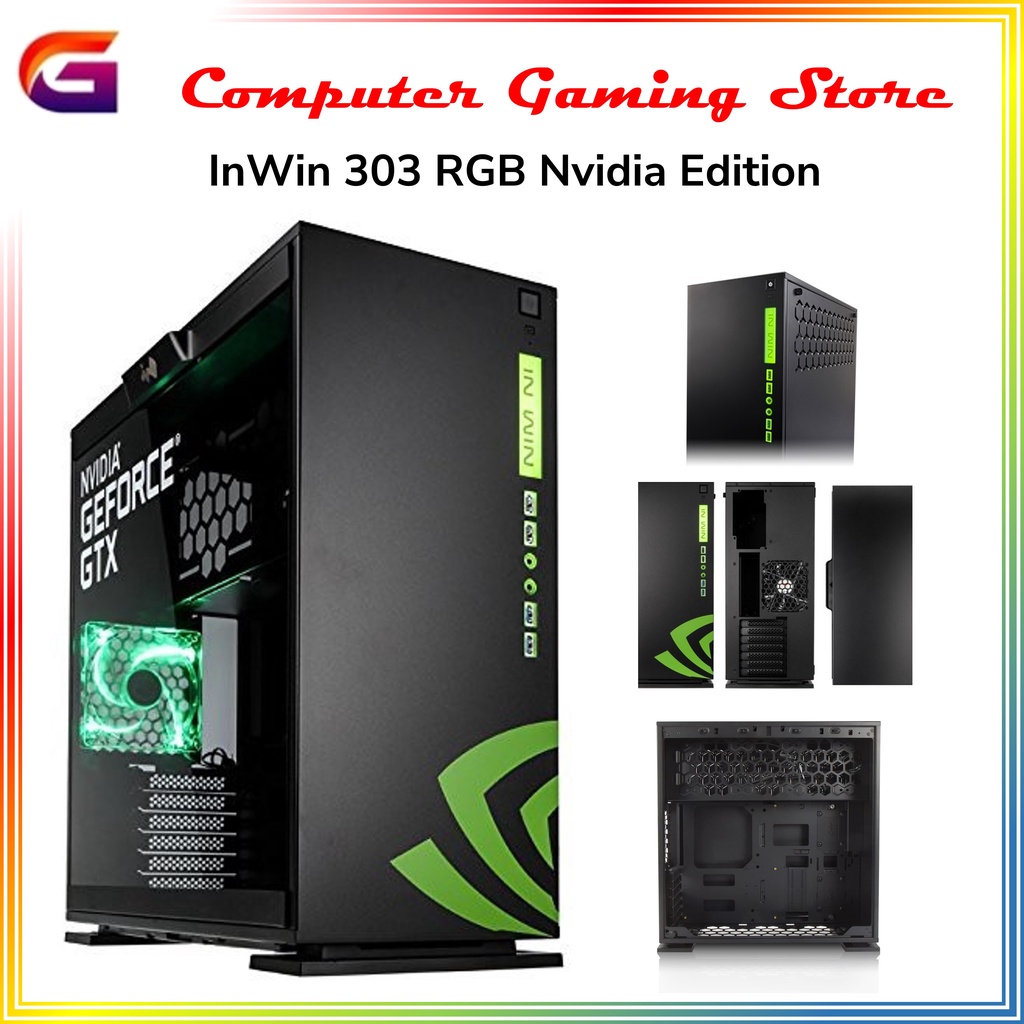 Jual InWin 303 RGB Nvidia Edition Casing komputer | Shopee Indonesia