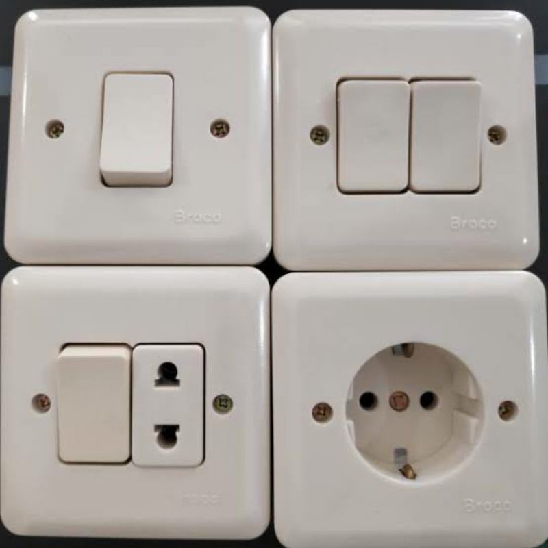 Jual IB Saklar Engkel Dexta Morgan/ Singel Switch / IB Stop Kontak Arde ...