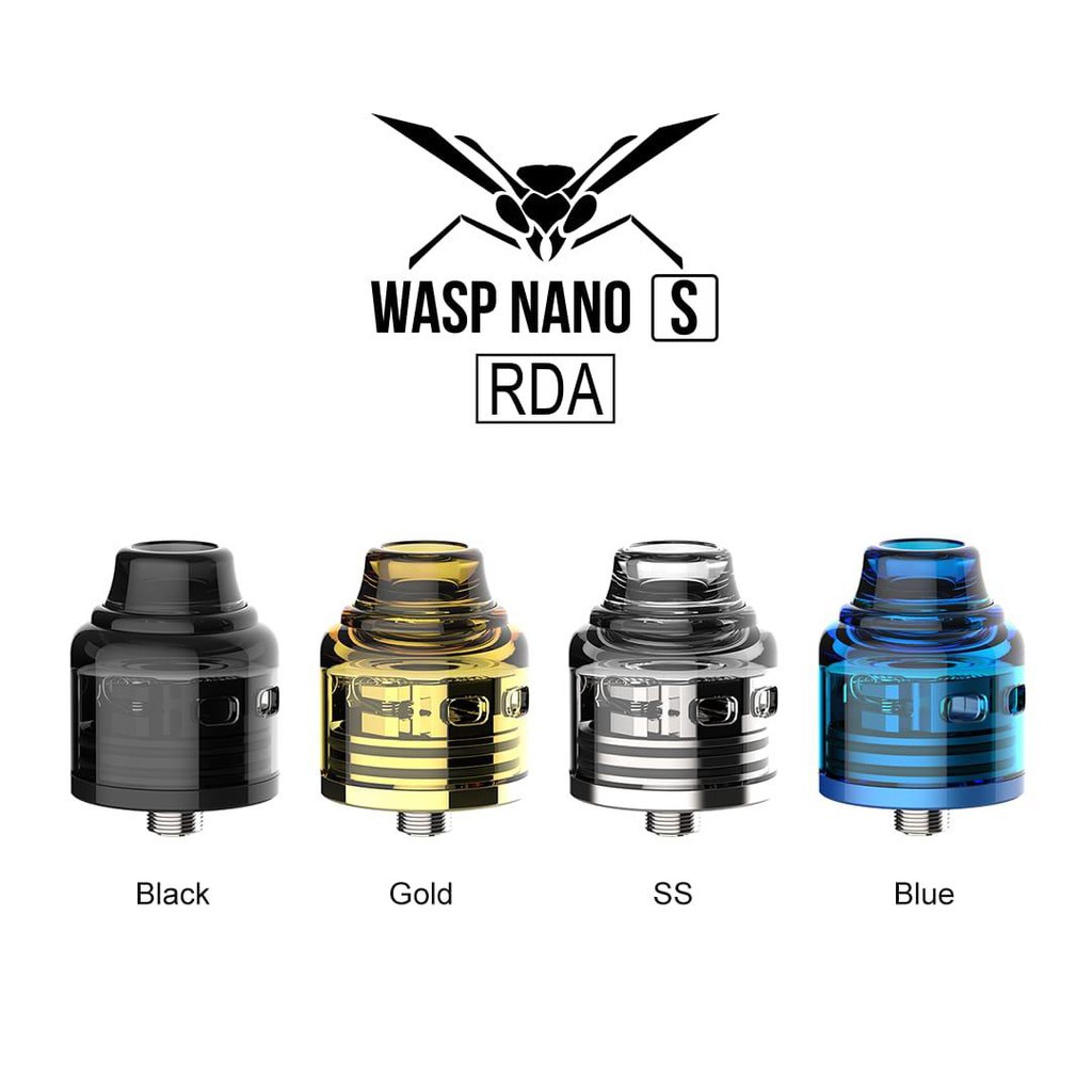 Jual WASP NANO S RDA DUAL COIL 25MM AUTHENTIC BY OUMIER | Shopee Indonesia