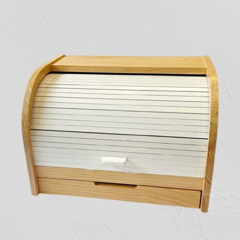 Jual DF Furniture - Box Roti Kayu Solid Dengan Laci + Packing Kayu dan ...