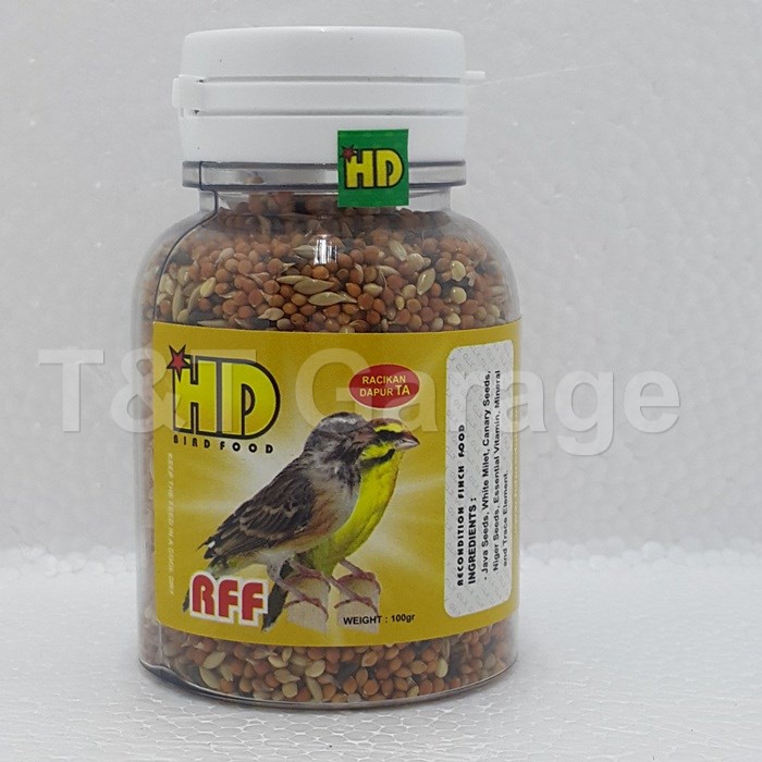 Jual Pakan Burung HD Botol Blackthroat / Finch RFF | Shopee Indonesia