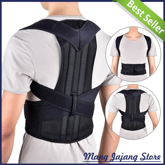Jual Korset Alat Terapi Penegak Punggung Penyangga Tulang Belakang Agar Tidak Bungkuk BEST ...