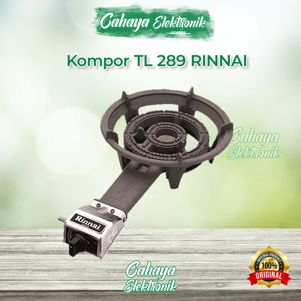 Jual KOMPOR GAS RINNAI TL - 289 RI ORIGINAL | Shopee Indonesia