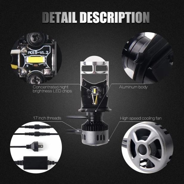 Jual Projie Led / Mini Projector Led RTD M01B H4 / RTD M01B Led ...