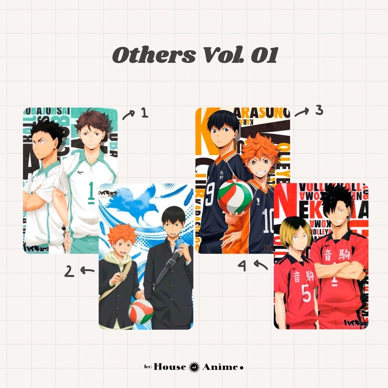 Jual HAIKYUU Unofficial Photocard (Fanmade) | Shopee Indonesia