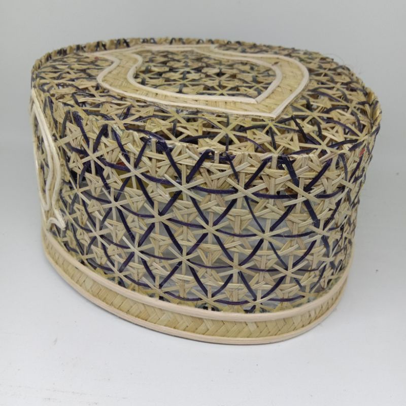 Jual Peci Bambu Model Trompah Baru / Peci Bambu / Peci Muslim / Kopyah ...