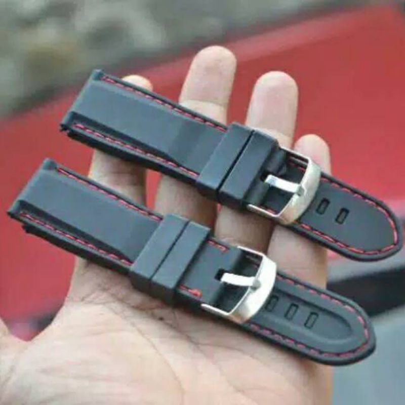 Jual RUBBER STRAP TALI JAM TANGAN UNIVERSAL TALI JAM KARET UKURAN 22mm ...