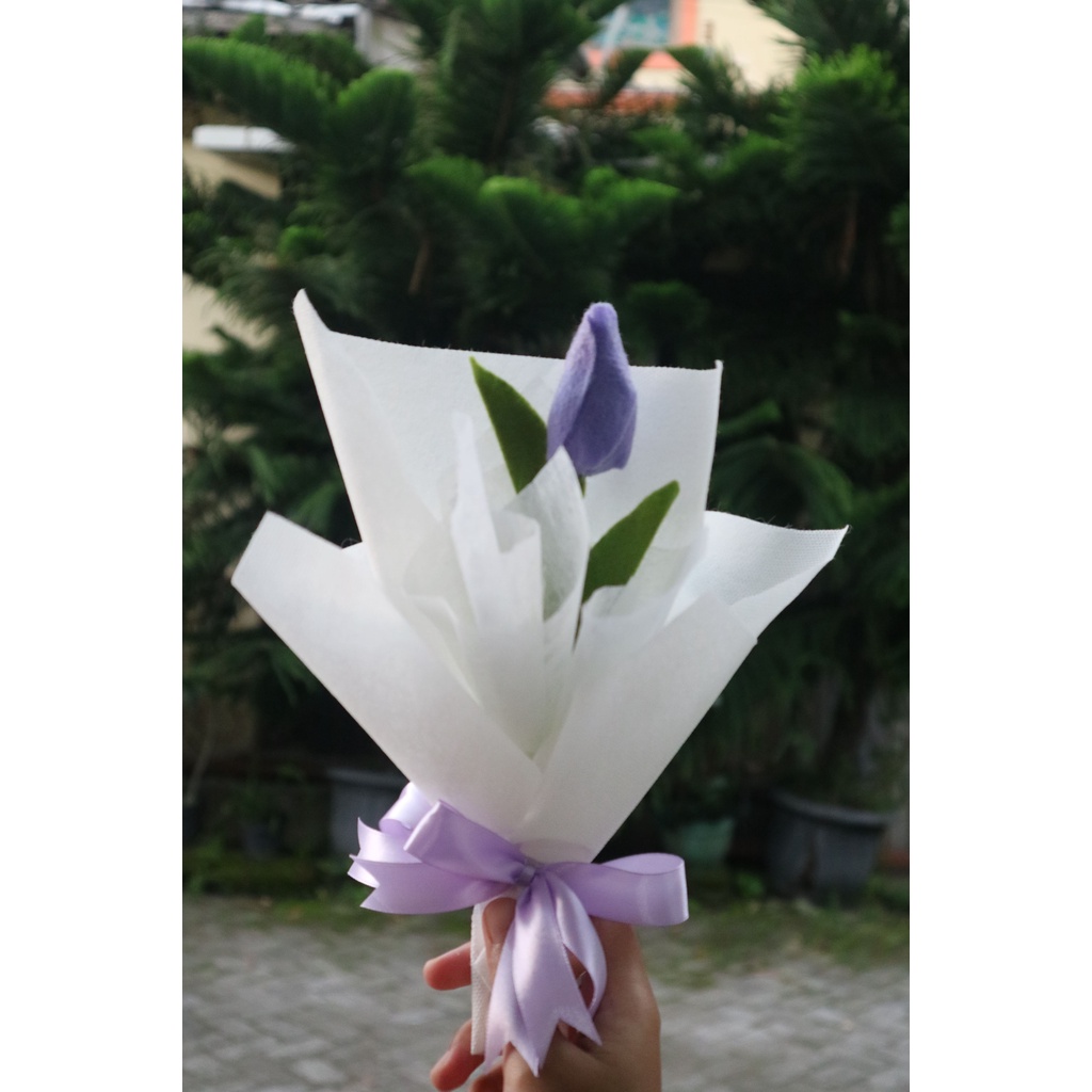 Jual buket bunga / buket korea / korean bouquet / buket bunga tulip ...
