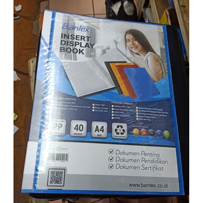 Jual Display Book Bantex Dokumen Keeper A4 / F4 isi 40 Lembar - 3145 ...