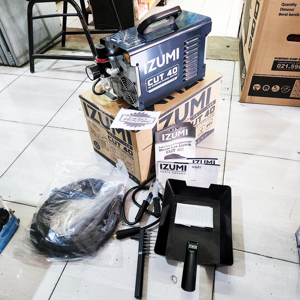 Jual Izumi Mesin Plasma Cutting Izumi Cut 40 Mesin Potong Plat Besi | Shopee Indonesia