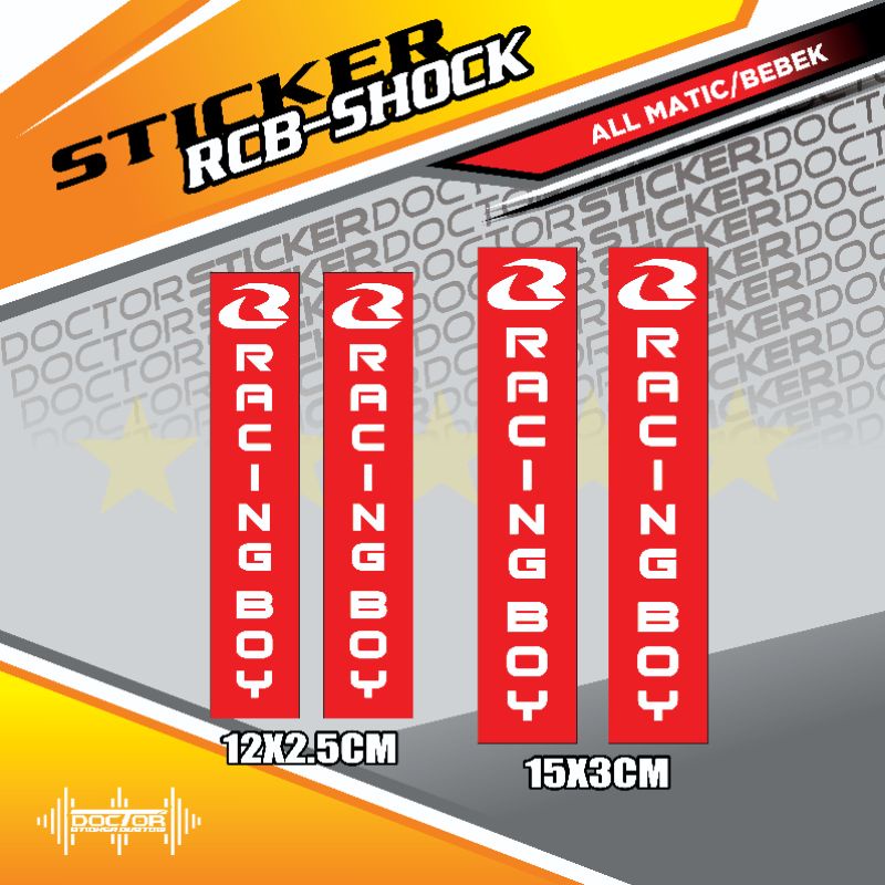 Jual Stiker Cutting RCB Shock all matic/bebek kiri kanan | Shopee Indonesia