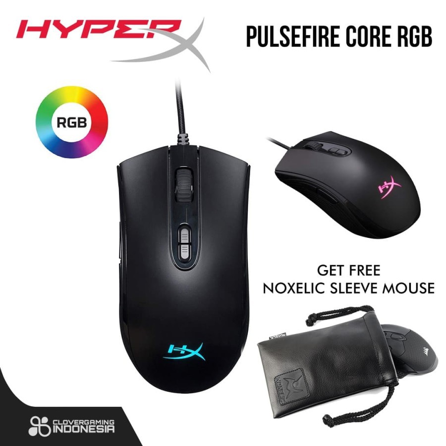 Jual HyperX PulseFire Core Gaming Mouse | Shopee Indonesia