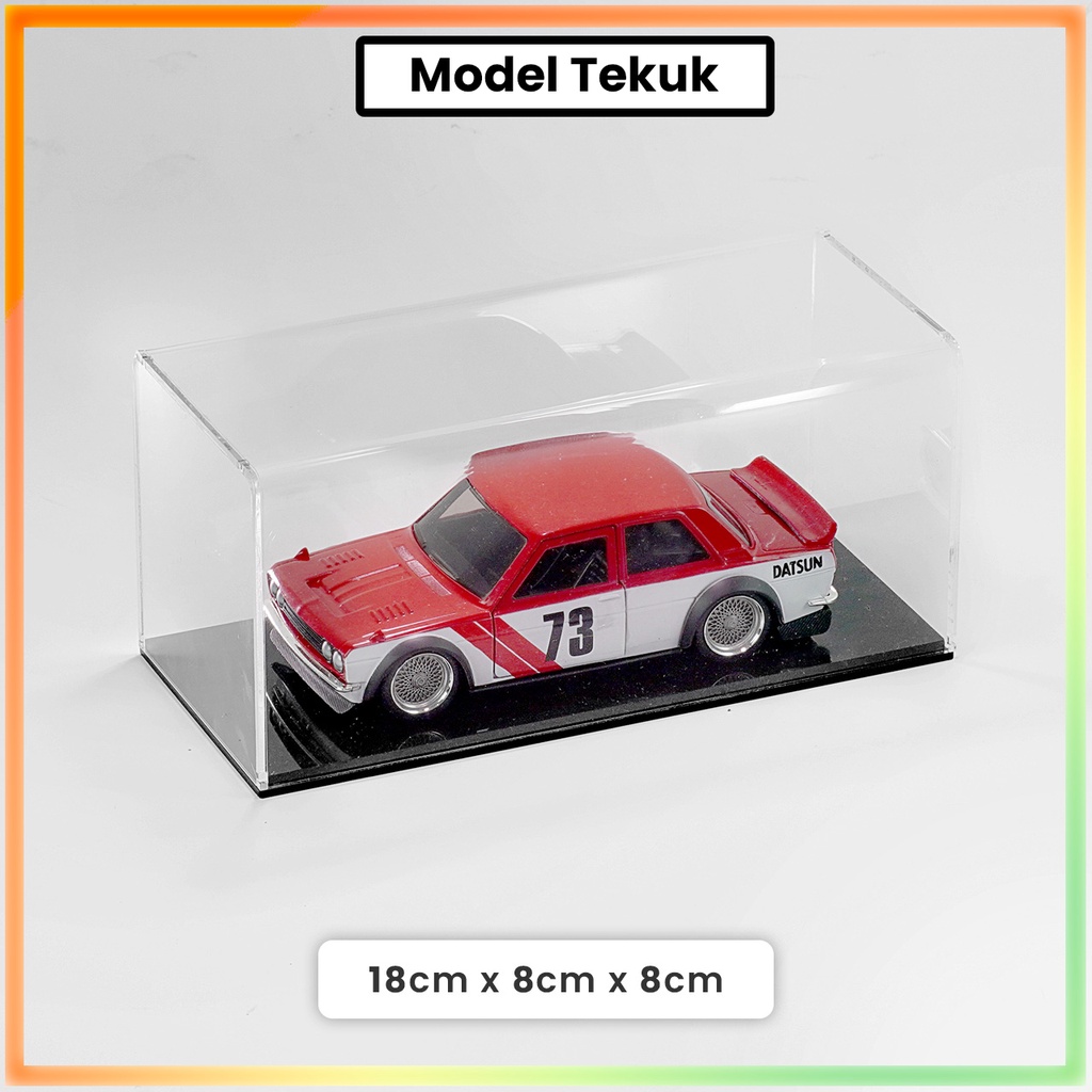 Jual Diecast BOX Skala 1 : 32 (18x8x8) cm Full Acrylic Model Tekuk ...