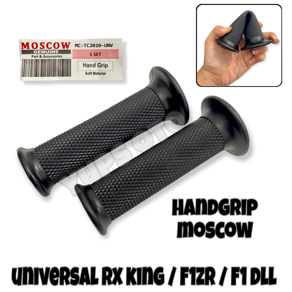 Jual GRIP RX KING GRIP RXKING HITAM MOSCOW HANDGRIP RXKING NEW F1ZR F1 ...