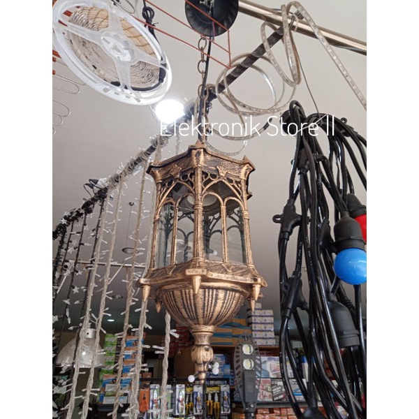 Jual Lampu gantung hias rumah klasik antik type 1000 lampu gantung 5000 ...