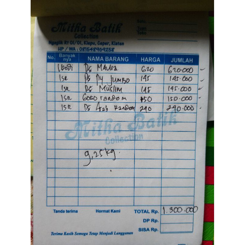 Jual Nota pesanan | Shopee Indonesia