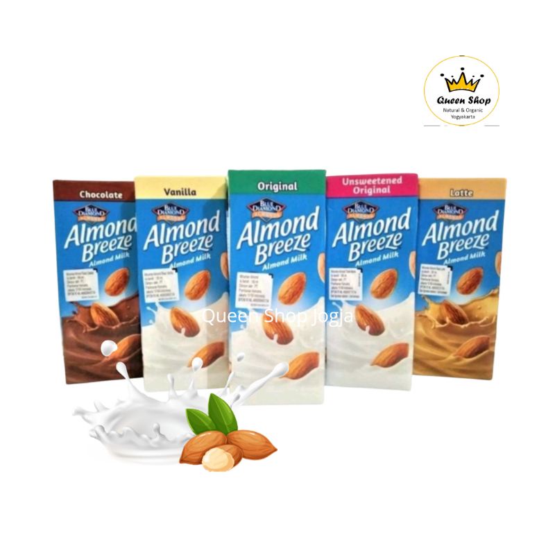 Jual Blue Diamond Almond Breeze 946ml/ Susu Kacang Almond | Shopee Indonesia